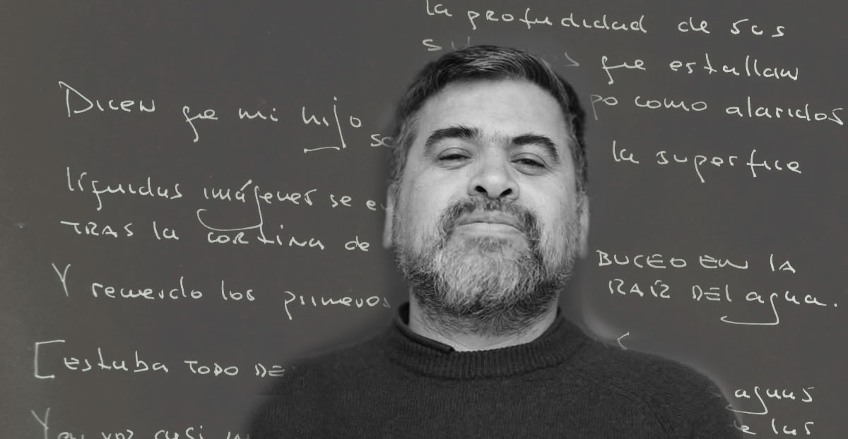 El niño azul – Con versando